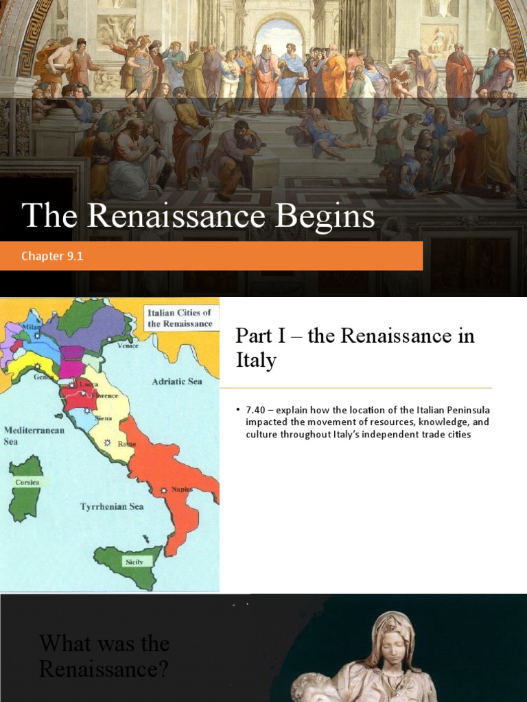 The Renaissance's Italian Origins | PDF | Renaissance | Italy