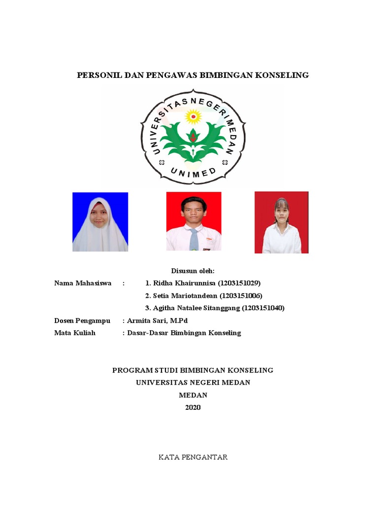 MAKALAH DDBK Personil Sekolah Dan Pengawas BK (Kel 10) | PDF