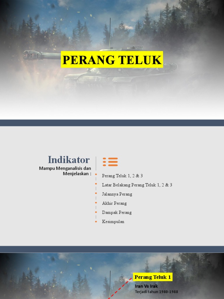 Sejarah Perang Teluk 1, 2, dan 3 | PDF | Perjalanan