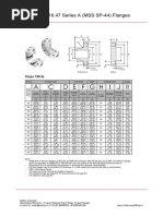 ASME B16.47 Series A Flange Specs | PDF | Pipe (Fluid Conveyance) | Gas ...