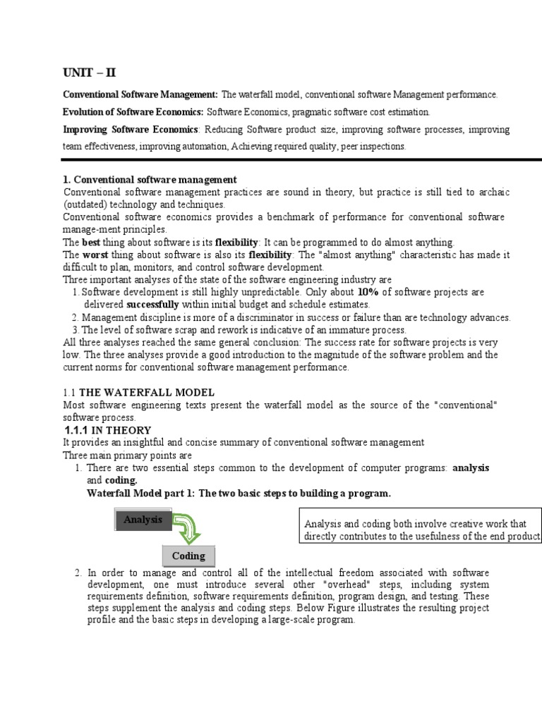 SPPM Unit 2 | Download Free PDF | Component Based Software Engineering | Product Lifecycle