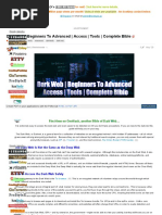 The Deep and Dark Web Guide | PDF | Tor (Anonymity Network) | Virtual ...