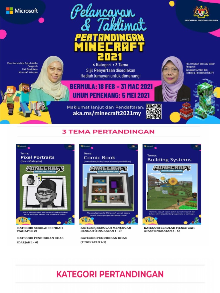 Pertandingan Minecraft Challenge 2021 | PDF