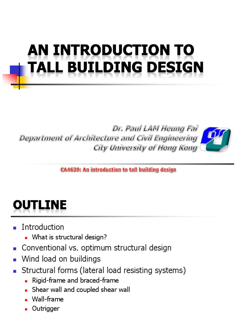 CA4639 01 Tall Building Design | PDF | Beam (Structure) | Truss