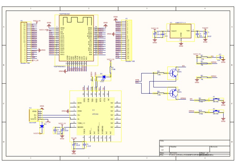 ESP32 NodeMCU LuaNode32 Shematic | PDF