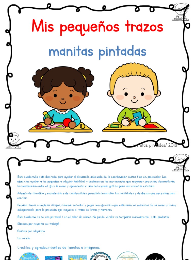 Mis Pequeños Trazos. Manitas Pintadas | PDF | Naturaleza