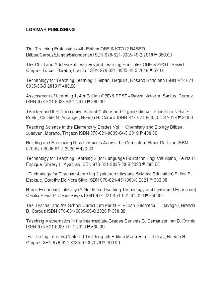 Lorimar Publishing | PDF