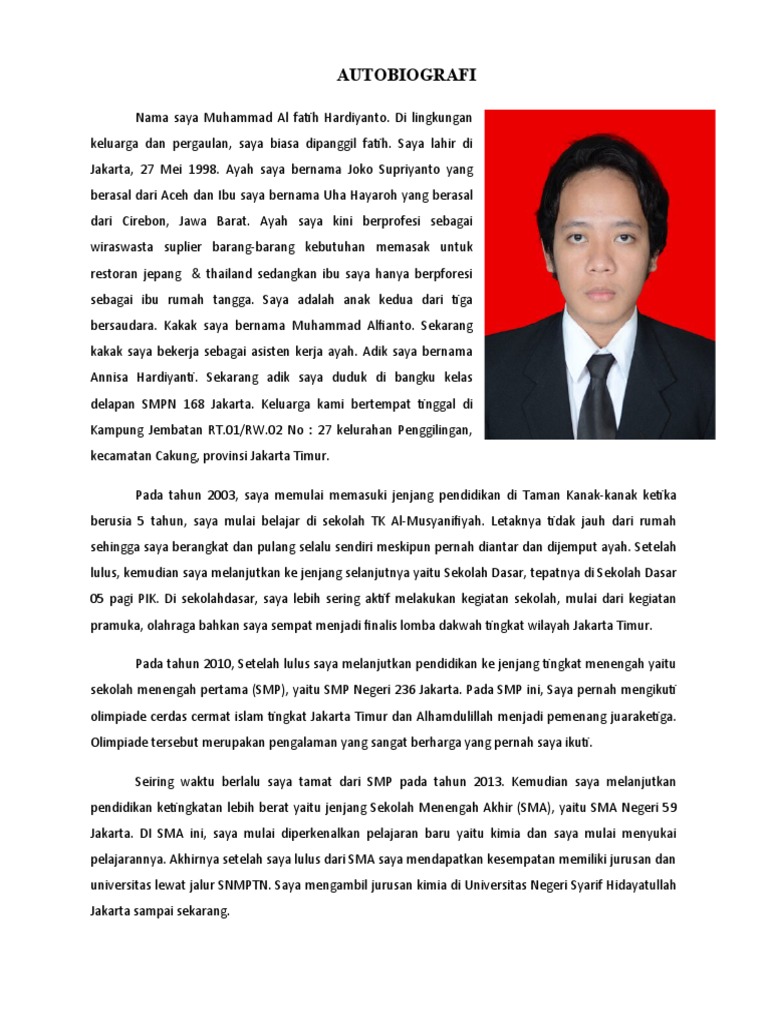 Autobiografi | PDF