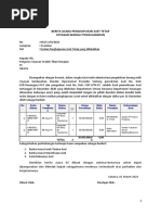 Berita Acara Penghapusan Piutang | PDF