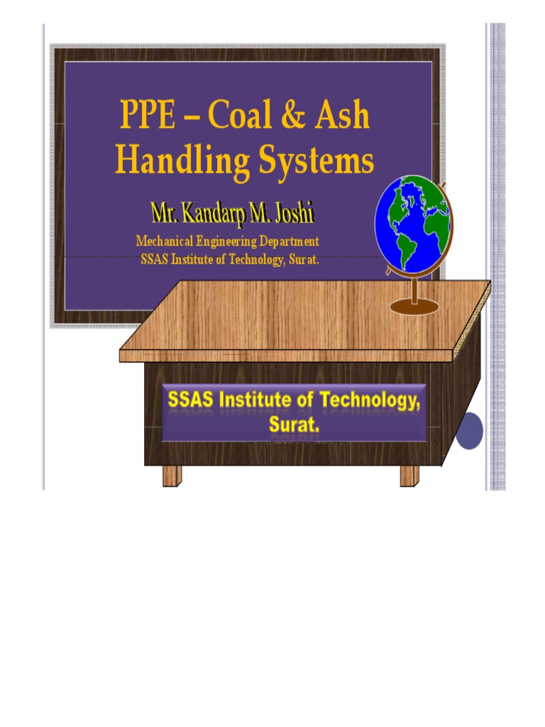 Coal and Ash Handling Systems Overview | PDF | Furnace | Combustion
