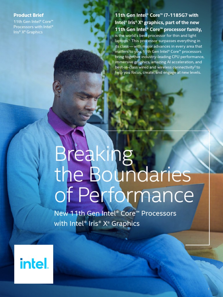 11th Gen Core Mobile Processors Brief | PDF | Intel | Multi Core Processor