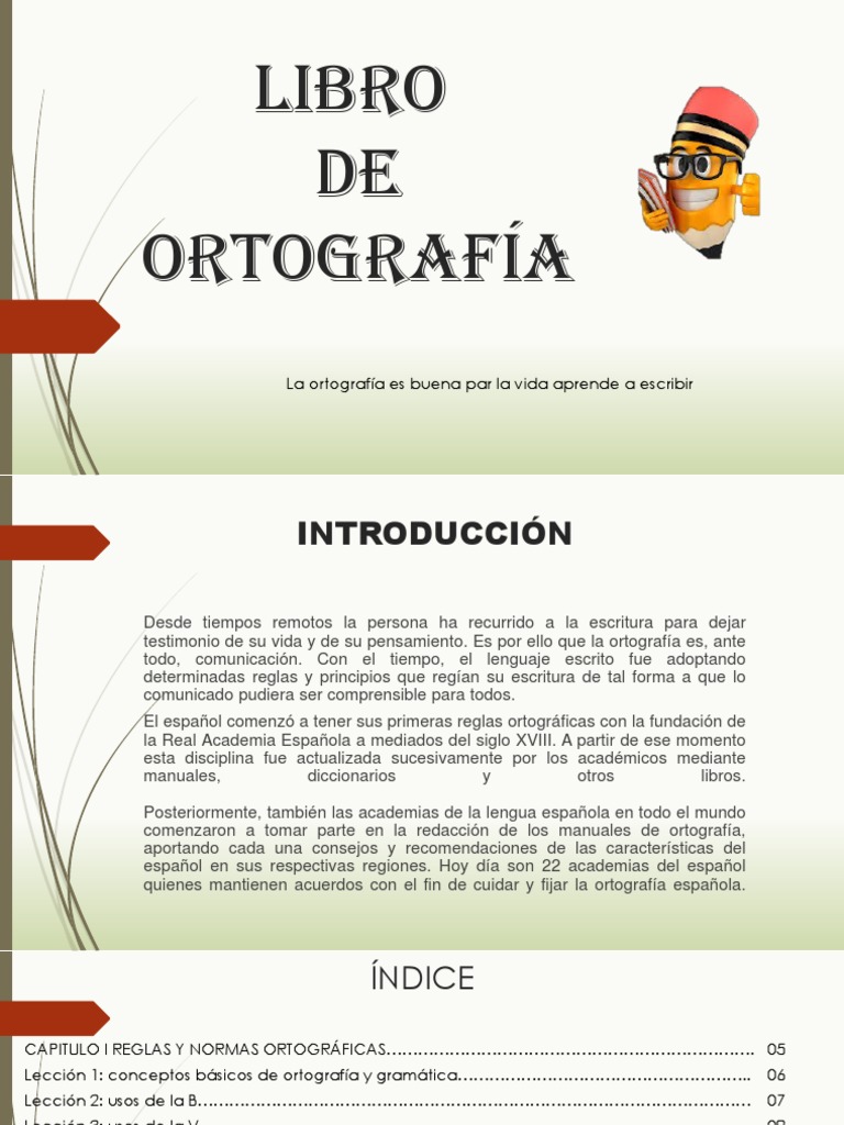 Libro de Ortografía | PDF | Coma | Ensayos