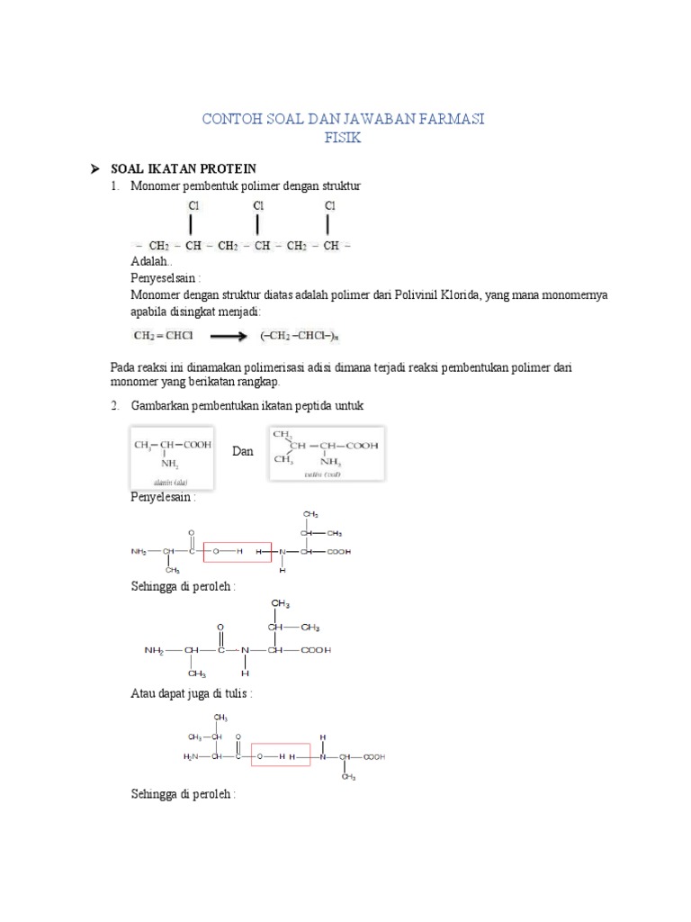 Contoh Soal Farfis | PDF