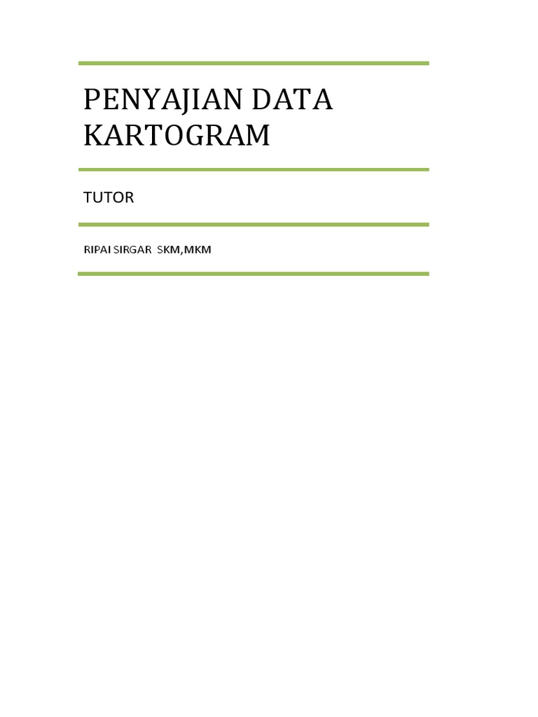 KARTOGRAM | PDF