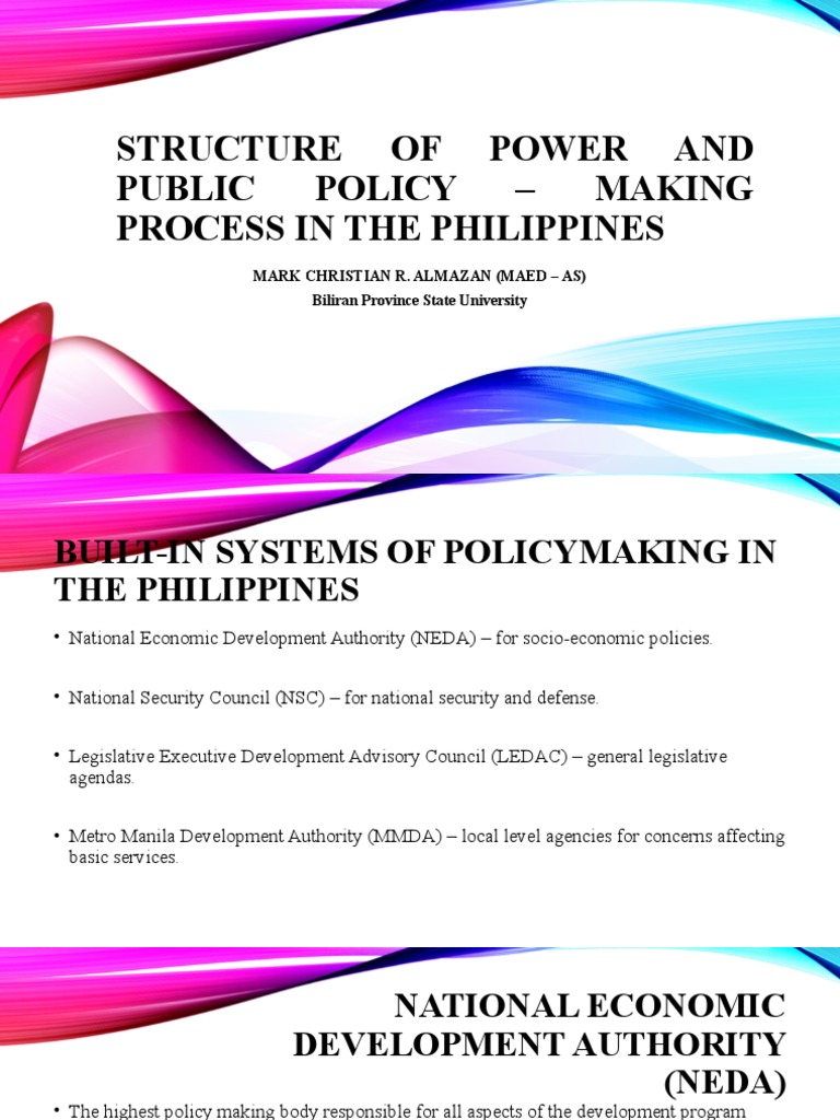 Structure of Power and Public Policy - Making Process in The ...
