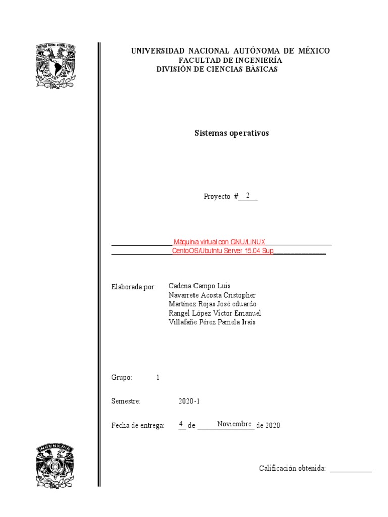 Proyecto 2 | PDF | Servidor HTTP Apache | Red mundial