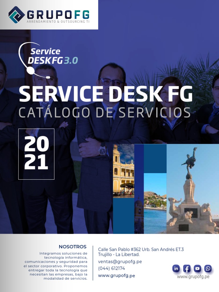 Catalogo de Servicios FG-comprimido | PDF | Computación en la nube | Itil