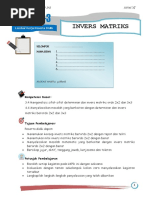 Modul Ajar Matriks | PDF