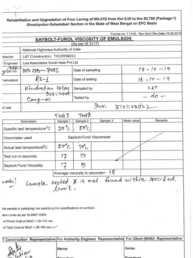 RS-1 Test Report | PDF