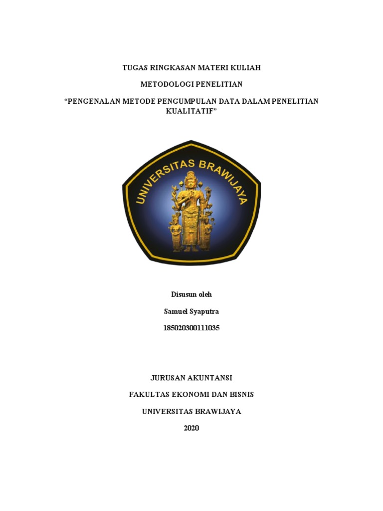 RMK MetodePenelitian | PDF