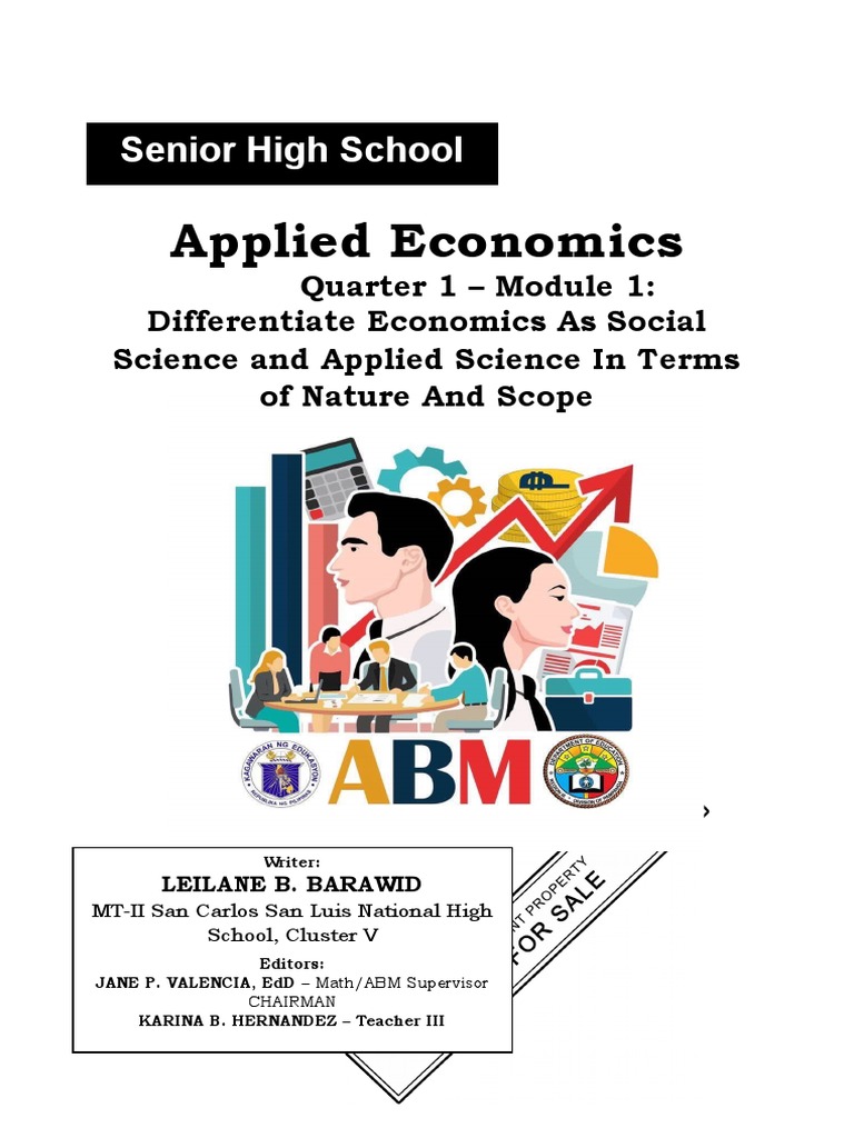 Distinguishing Economics: Social vs. Applied | PDF | Social Science ...