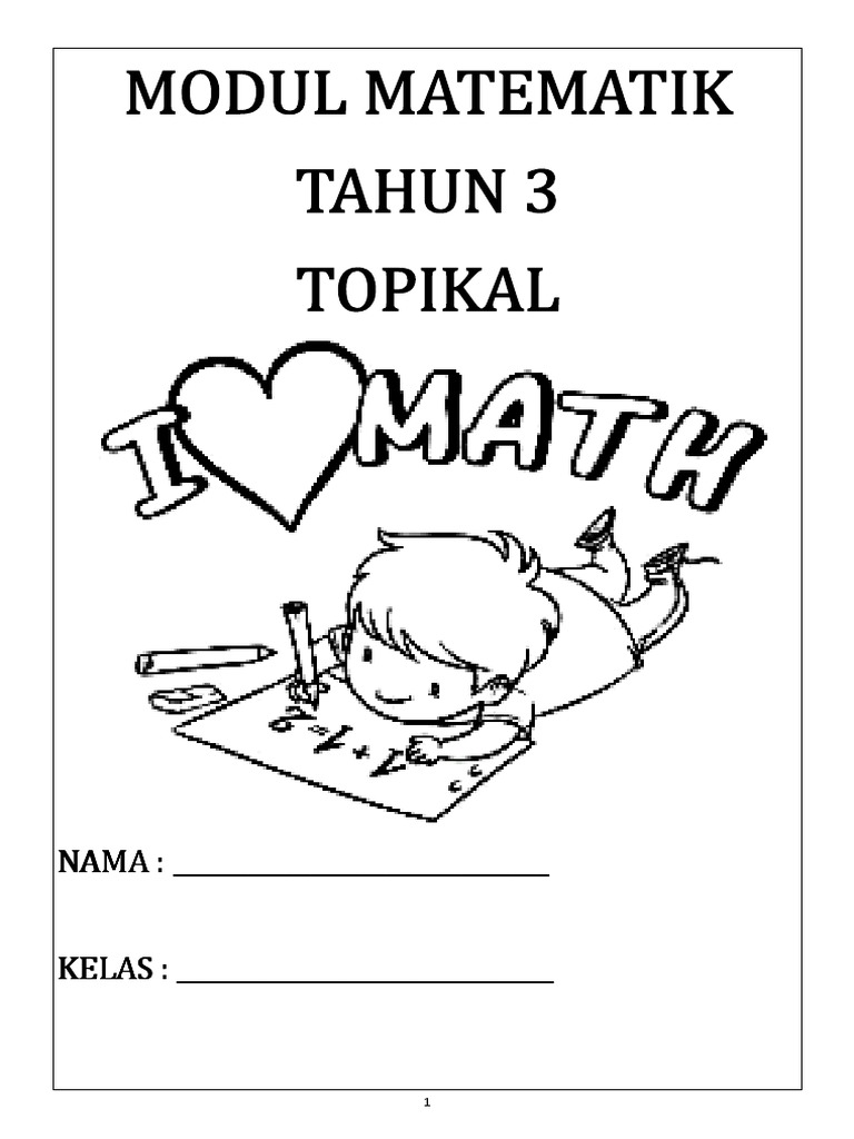 Modul Matematik Tahun 3 BARU1 | PDF