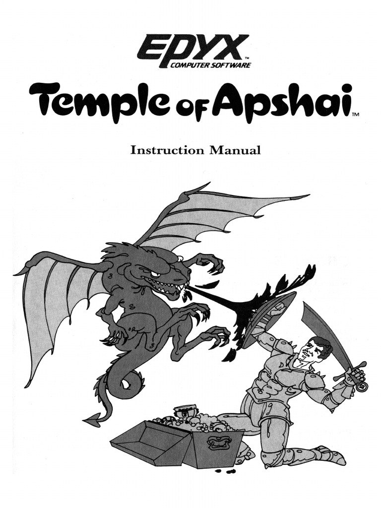 C64 - Temple of Apshai | PDF