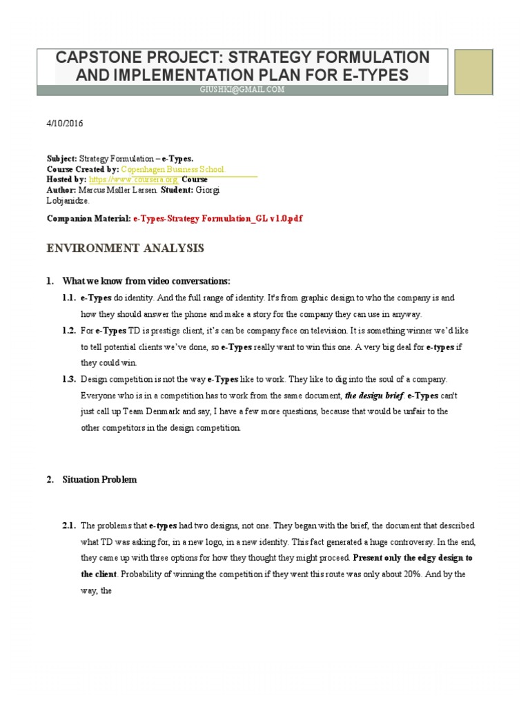 e Types StrategyFormulation Implementation Merged GL v0 1 | PDF ...