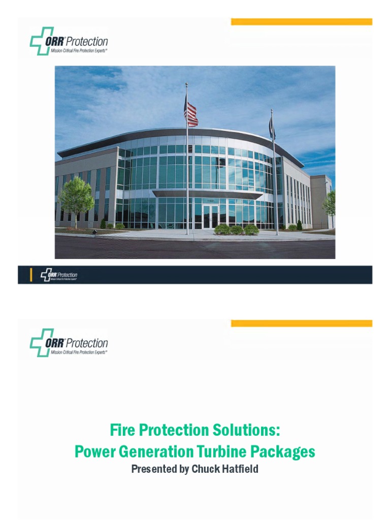 21 ORR Protection 2018 Fire Protection Solutions Power Generation ...