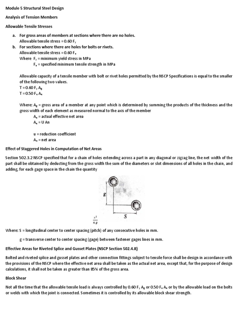 Module 5 Structural Steel Design 1 Pdf Buckling Materials Science