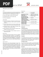 Conbextra EP65 Plus Epoxy Grout Guide | PDF | Epoxy | Strength Of Materials