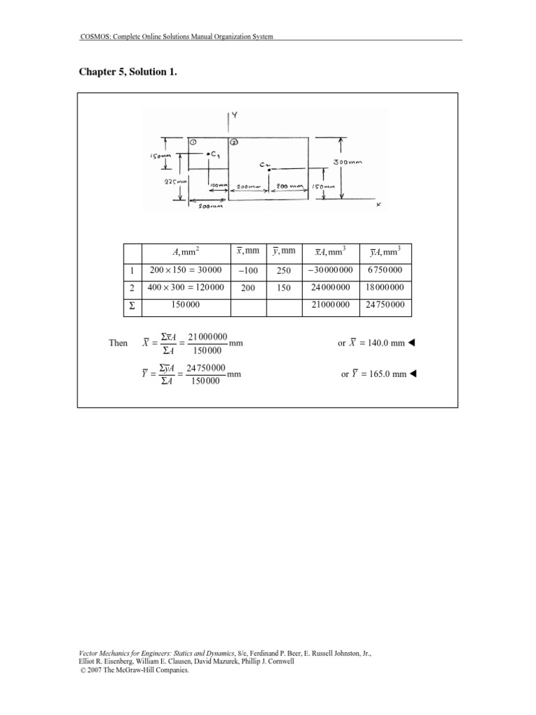 Chapter 5, Solution 1 | PDF