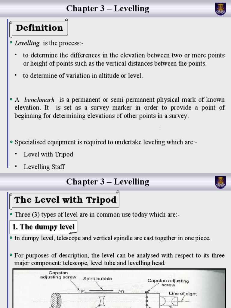 Leveling Fundamentals | PDF | Metrology | Scientific Observation
