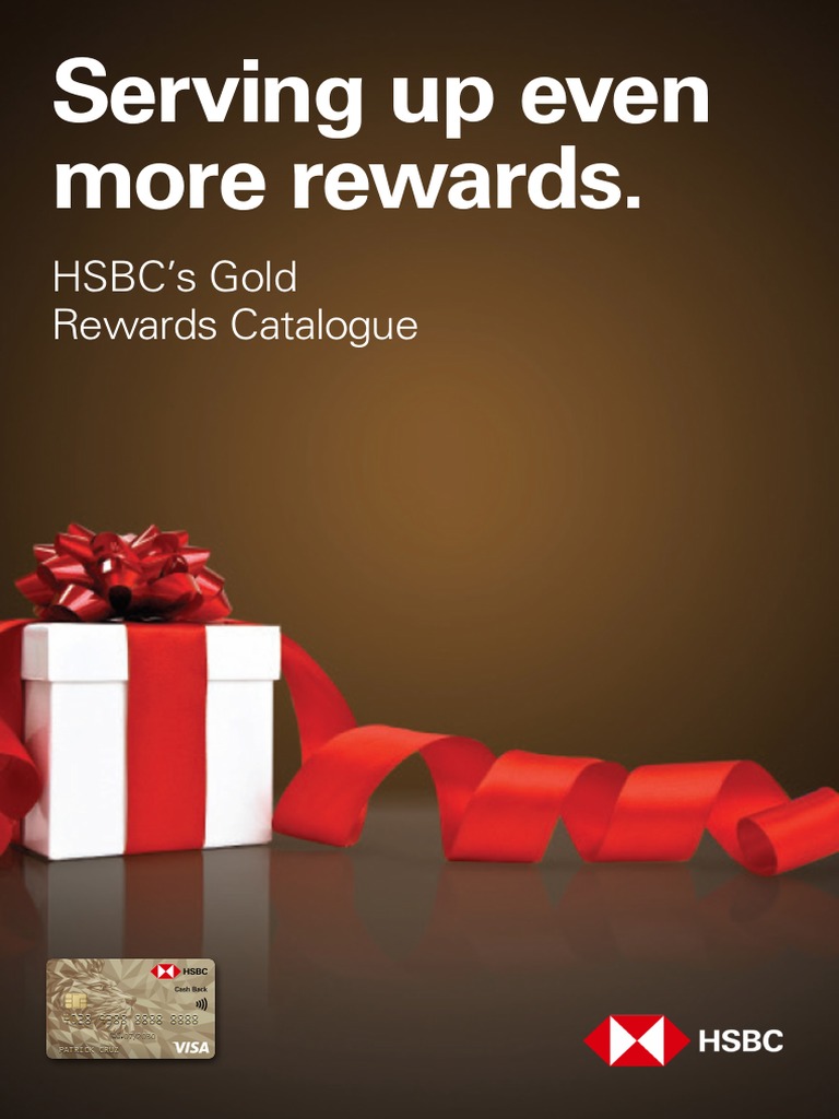 Serving Up Even More Rewards.: HSBC's Gold Rewards Catalogue | Download ...