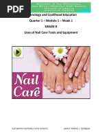 Worksheet Nails | PDF | Nail (Anatomy) | Integumentary System