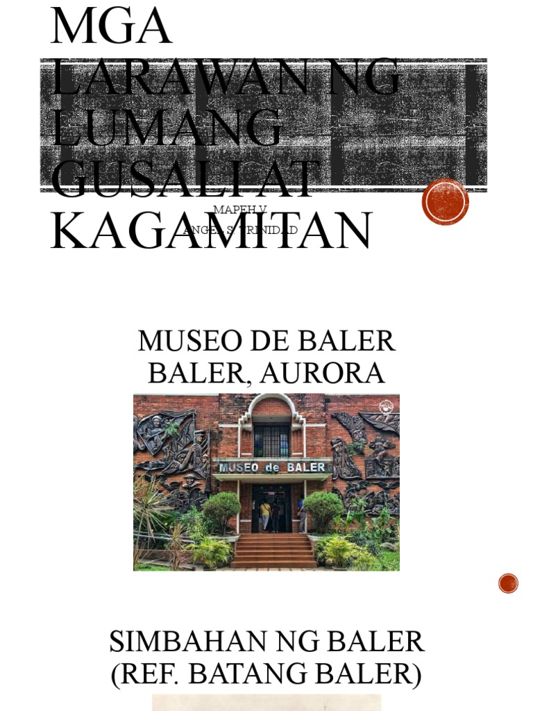 Mga Larawan NG Lumang Gusali at Kagamitan | PDF