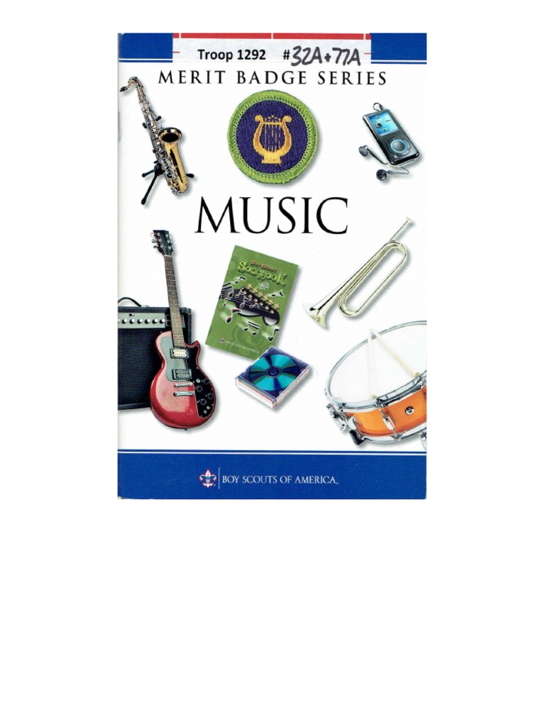 Music and Bugling Merit Badge Guide | PDF | Performing Arts | Sound