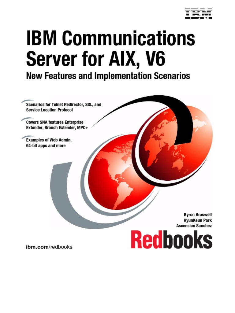IBM Communications Server For AIX, V6: New Features and Implementation ...