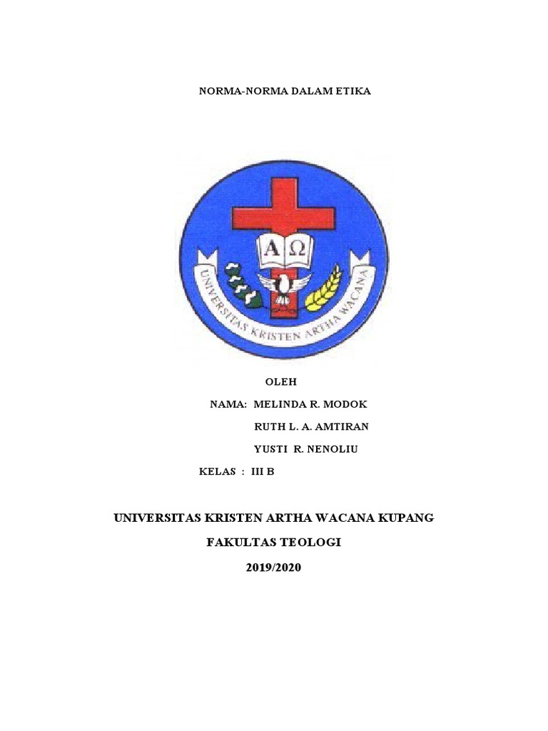 Norma dan Etika dalam Kehidupan Manusia | PDF | Sains & Matematika ...