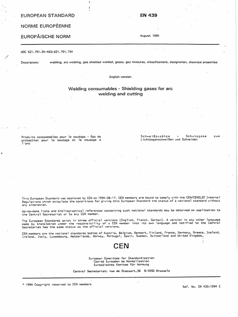 439 EN (E) (Welding) | PDF