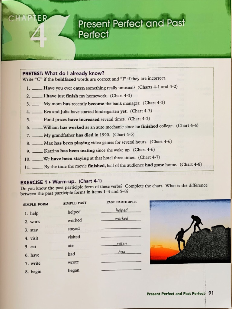 Ch4 - Fundamentals of English Grammar (5th Ed) | PDF