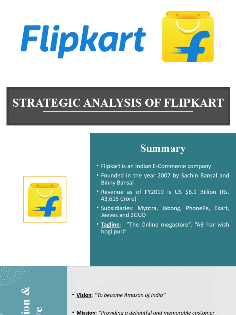 Strategic Analysis of Flipkart | PDF | E Commerce | Business
