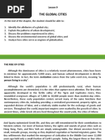 Introduction To Human Settlements and Urban Form Determinants | PDF ...