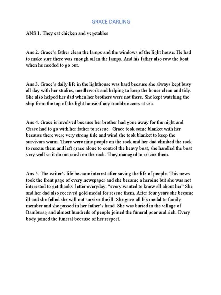 Grace Darling | PDF