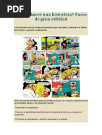 Cómo crear una historieta paso a paso | PDF | Cómics