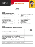 La phrase emphatique en français | PDF | Phrase | Pronom