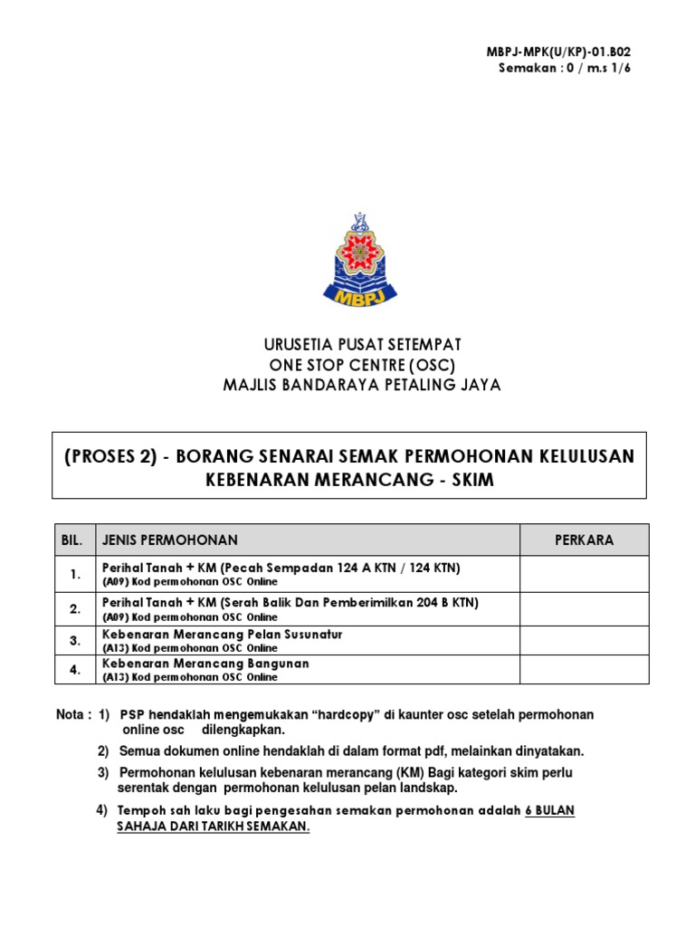 B02-Proses 2 - Borang Permohonan KM Skim-2018 | PDF