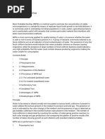 MPN Table for Coliforms (5-Tube Method) | PDF
