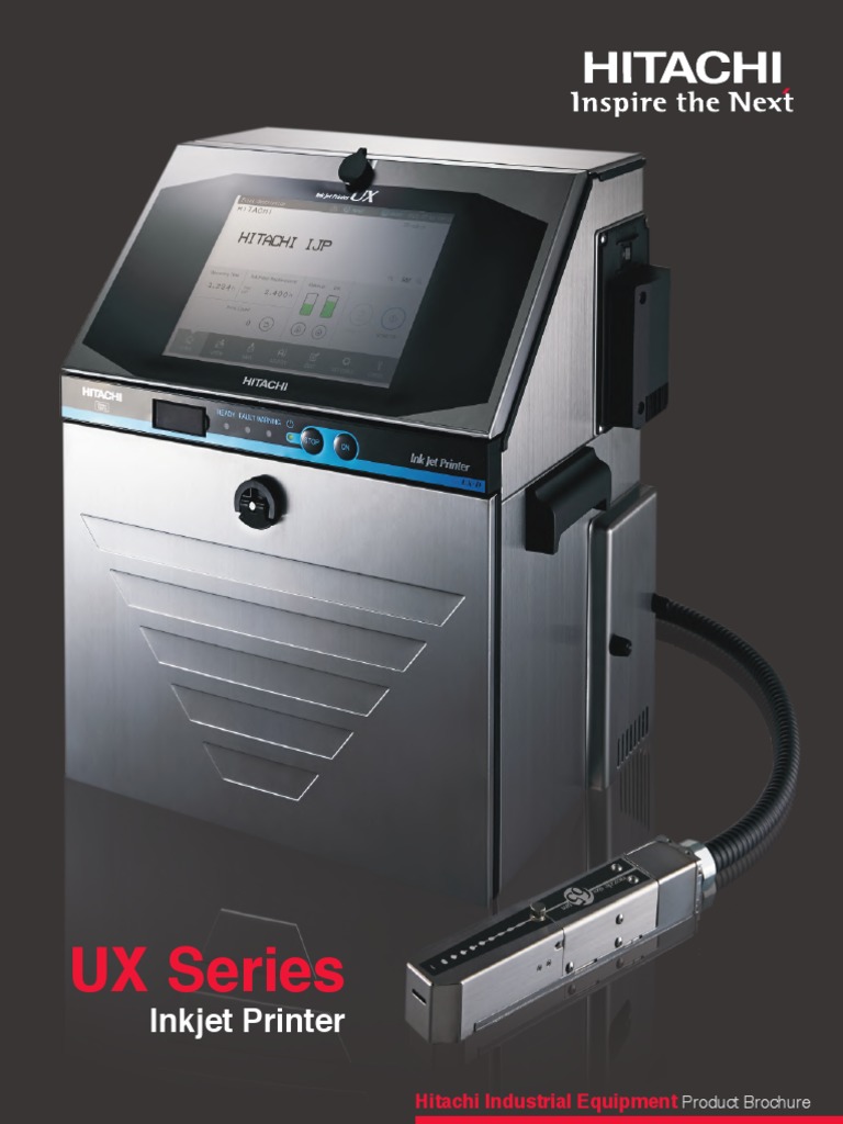 Hitatchi UX Series Brochure | PDF | Printer (Computing) | Pump