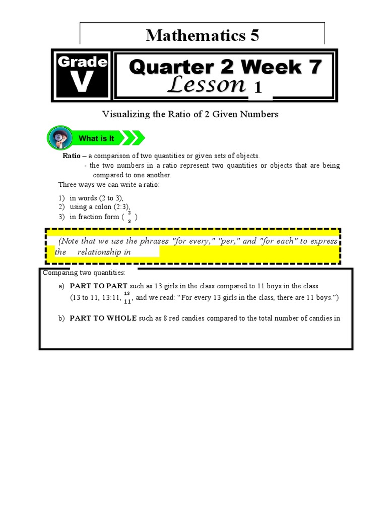 Simplifying Ratios | PDF | Ratio | Arithmetic